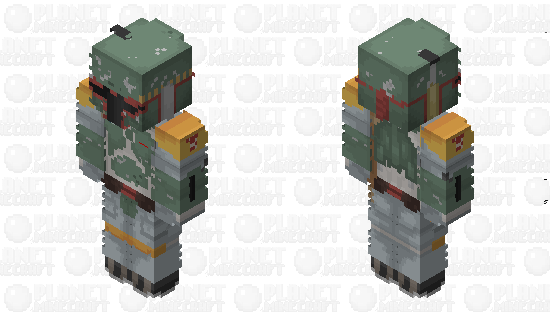 Boba Fett Minecraft Skin