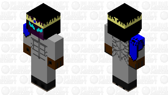 King of blue Minecraft Skin