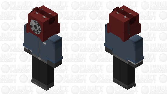 Phone Guy, (Work in Progress) Minecraft Skin