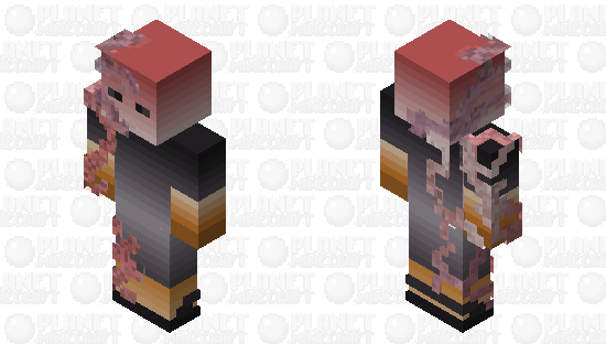 Pixel Infection (Bedrock) Minecraft Skin