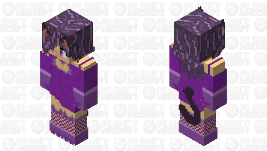 Neko Violette clothed Minecraft Skin