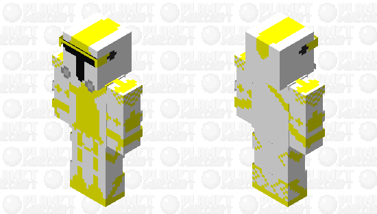 Gold clone commander Minecraft Skin