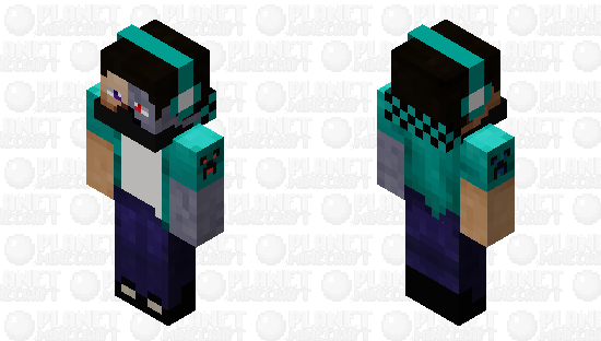 HD eye shading Minecraft Skin