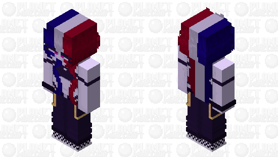 COUNTRYHUMANS FRANCE Minecraft Skin