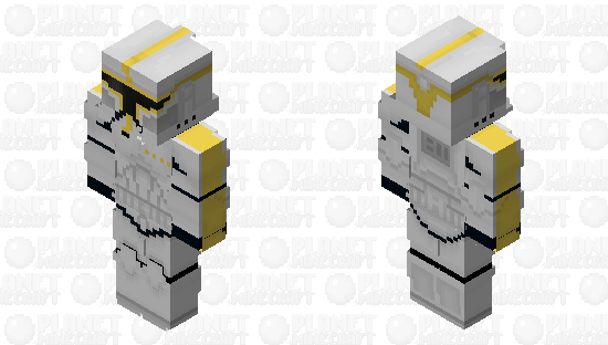 Phase 1 Clone Commander Minecraft Skin