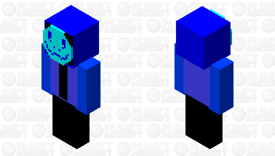 BLUE SHADOW REAPER Minecraft Skin