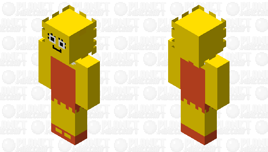 The Simpsons - Lisa Simpson Minecraft Skin