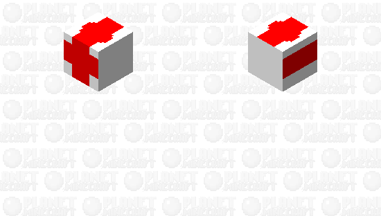 White Gift Minecraft Skin