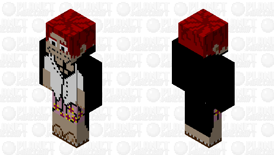 Shanks HD Fixed Feet Minecraft Skin