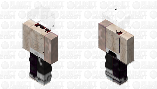 kokushibo no outer layer Minecraft Skin