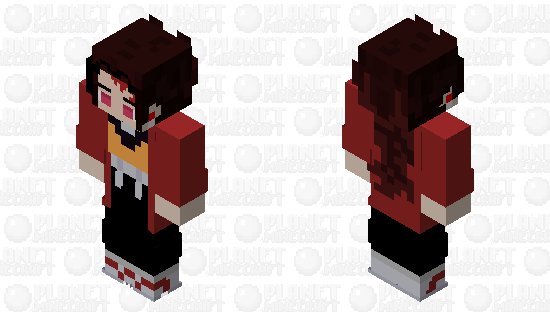 Yoriichi tisugikuni pilar do sol Minecraft skin Minecraft Skin