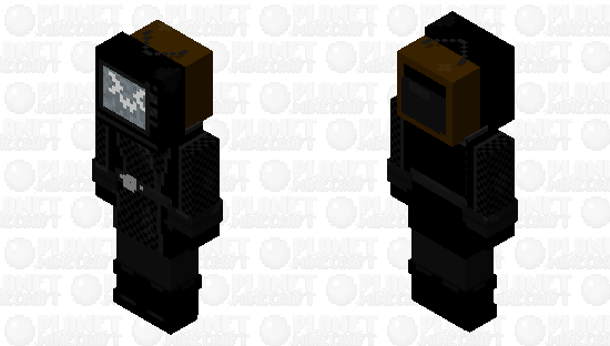 TV Woman (from "Skibidi Toilet") Minecraft Skin