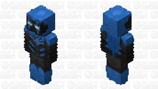 Blue Beetle DCU Minecraft Skin