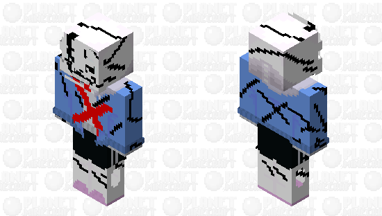 Undertale Last breath Sans phase 4 Minecraft Skin