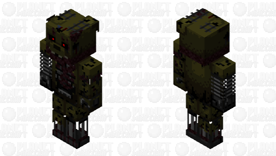 Springtrap Minecraft Skin