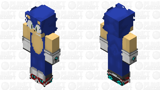 Prime Sonic Minecraft Skin