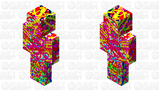 Painted Minecraft Skin