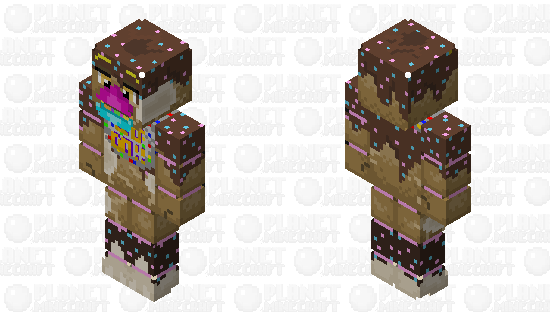 Chocolate Chica Minecraft Skin