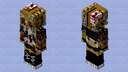 Human-like animatronic wrecked up FINISHED PRODUCT Minecraft Skin