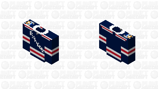 New York Rangers Winter Classic 2018 Jersey 128x128 Minecraft Skin