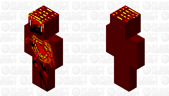Fire Minecraft Skin