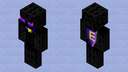 Black Entity Minecraft Skin