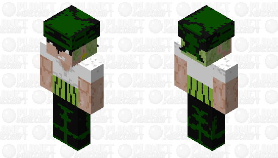 Zoro East blue Minecraft Skin