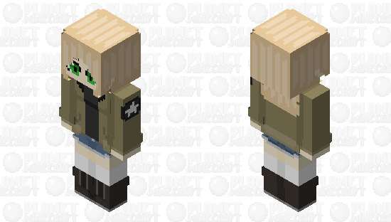 Kay (Girls Und Panzer) Minecraft Skin