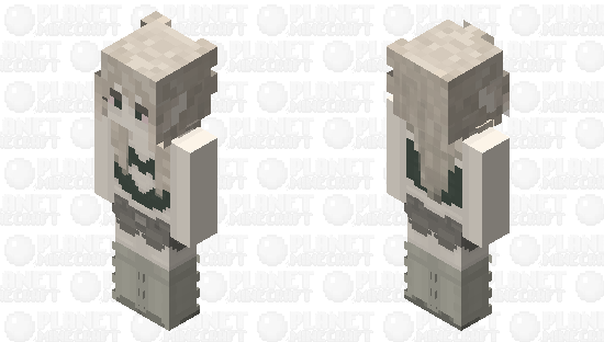 heart cutout Minecraft Skin