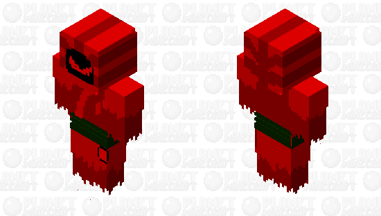 BloodTober: Blood Harvester Grim Reaper Minecraft Skin