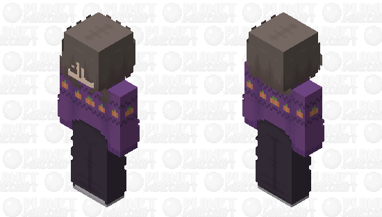 soft sweaters purple Minecraft Skin