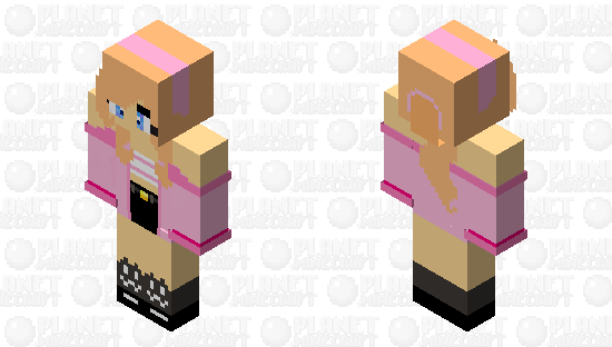 If I was on aphmaus channel ( fixed some errors ) Minecraft Skin
