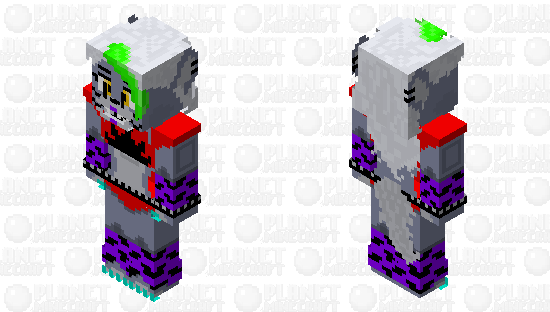 Roxanne Wolf/ Glamrock Roxanne Minecraft Skin