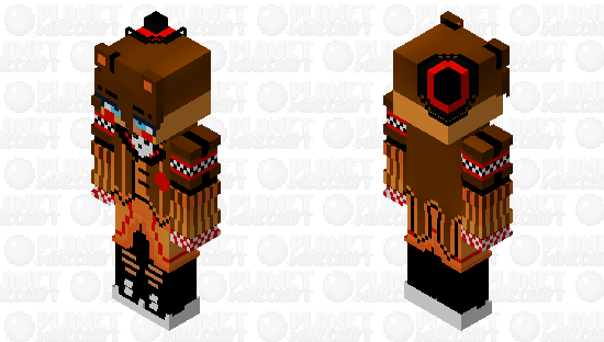 Toy Freddy Version 2! (FNAF 2) Minecraft Skin