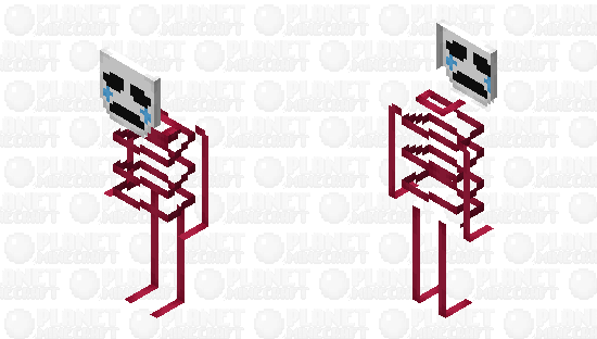 Gangle (Le Sad) (The Amazing Digital Circus) Minecraft Skin