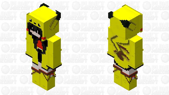 Pika girl Minecraft Skin