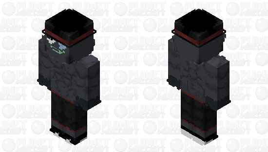 Black Hot | Villainous Minecraft Skin