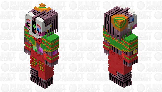 Circus Clown Ennard [UPDATED] Minecraft Skin