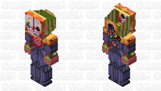 Stylized🃏Ennard Minecraft Skin