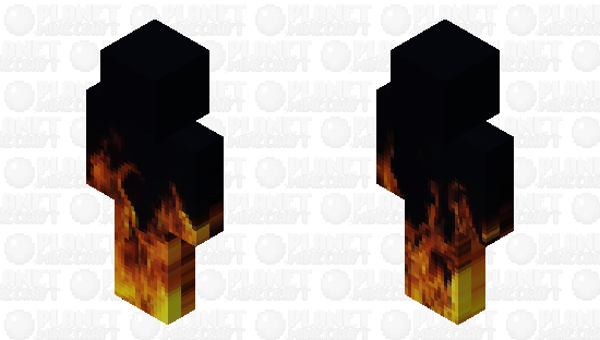 Fire Skin (x128) Minecraft Skin