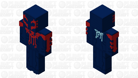 Spider-Man 2099 (Edge Of Time) Minecraft Skin