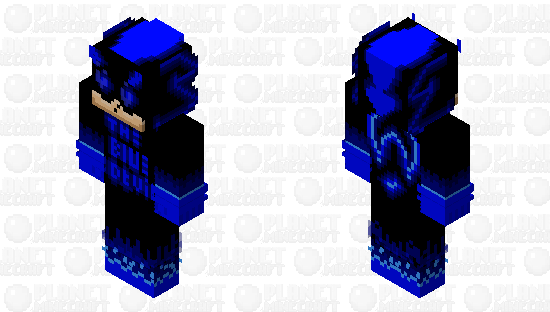 𝕿𝖍𝖊 𝕭𝖑𝖚𝖊 𝕯𝖊𝖛𝖎𝖑 Minecraft Skin