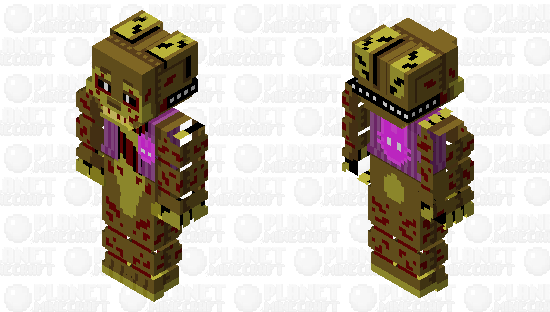 Springtrap Minecraft Skin
