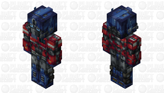 Bumblebee movie Optimus Prime Minecraft Skin