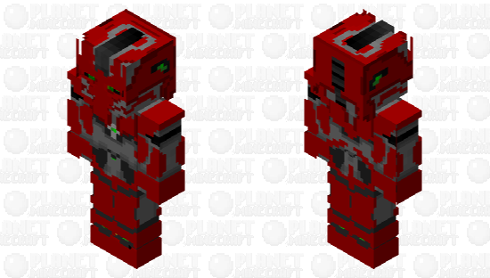 -Sextor Triborg (MK11) Minecraft Skin