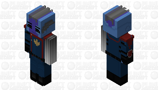 Nebula (Guardians of the Galaxy vol 3) Minecraft Skin
