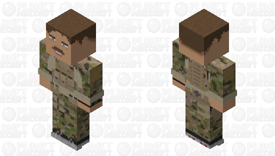 Multicam Operator Minecraft Skin