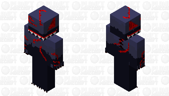 Blue Raptor Pc Port "NOTHING ESCAPED FROM THE DEEP DARK" Minecraft Skin