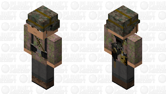 German soldier (Waffen SS) Minecraft Skin