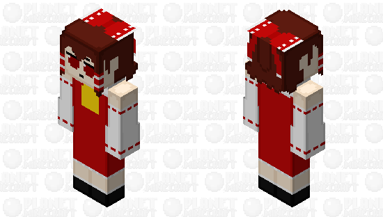 Reimu Fumo Minecraft Skin